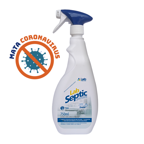 Produtos - Labseptic Spray Espuma - Eqmed - Equipamentos Médicos