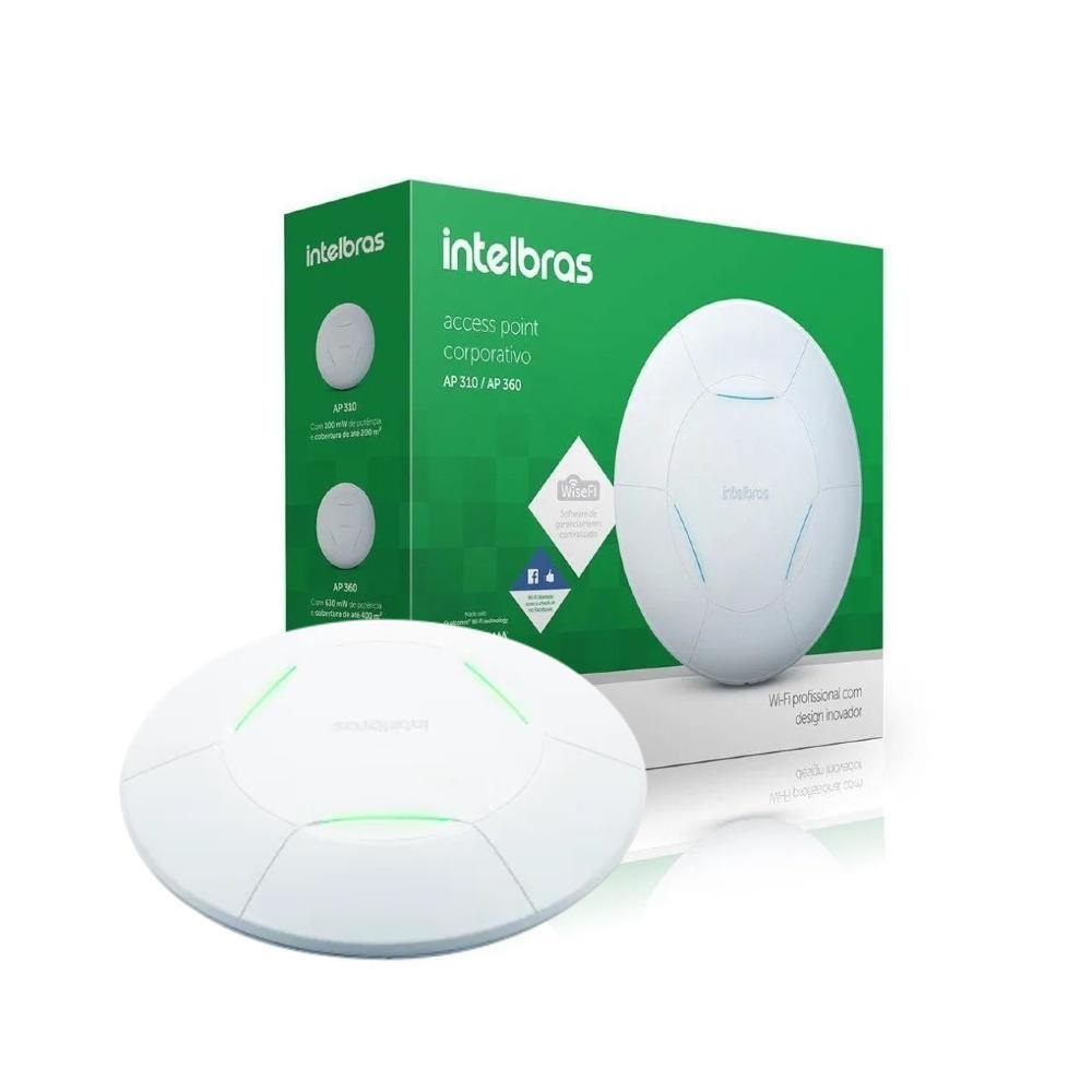 Rede - Access Point Intelbras AP310, Corporativo, 2.4GHz, 300MBps ...
