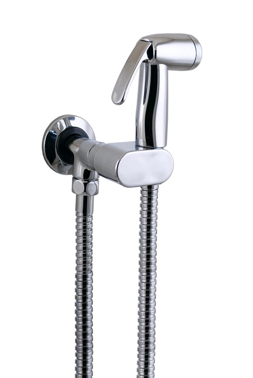 BANHEIRO - 1050 - DUCHA HIG.MAN.C/REG.FLEX.MET.1/4V PRATIKA - Kimetais