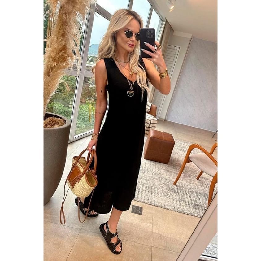 Vestidos - VESTIDO MIDI MAYA - Nath Bochichi