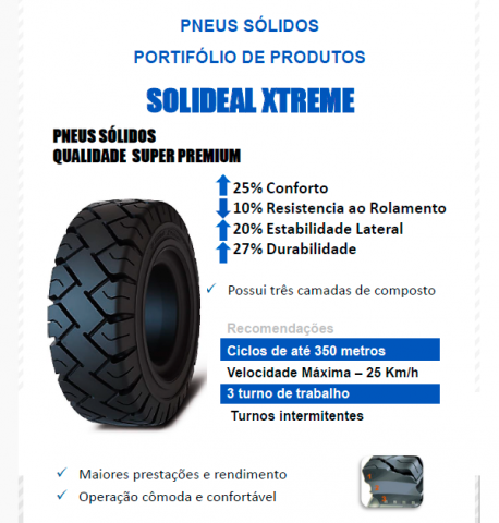 Sólidos - Solideal Xtreme - Log Lift - Empilhadeiras