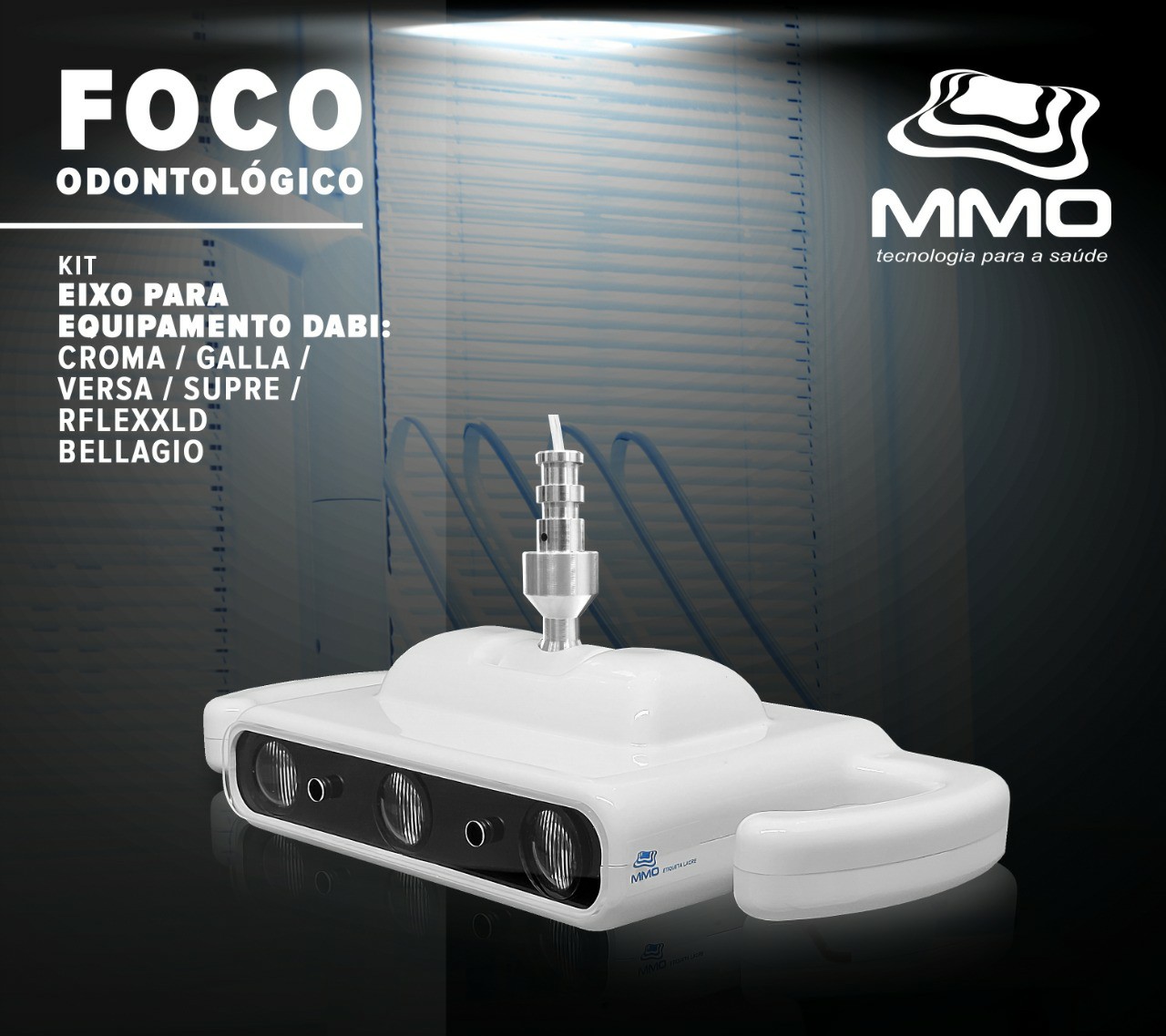 Periféricos - Foco Odontológico 3 Leds - ODONTOBAU - Equipamentos ...